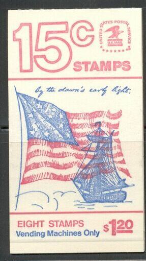 US Stamp #BK130 MNH Unexploded Booklet w/ 1 Pane of 8 #1598a | United ...