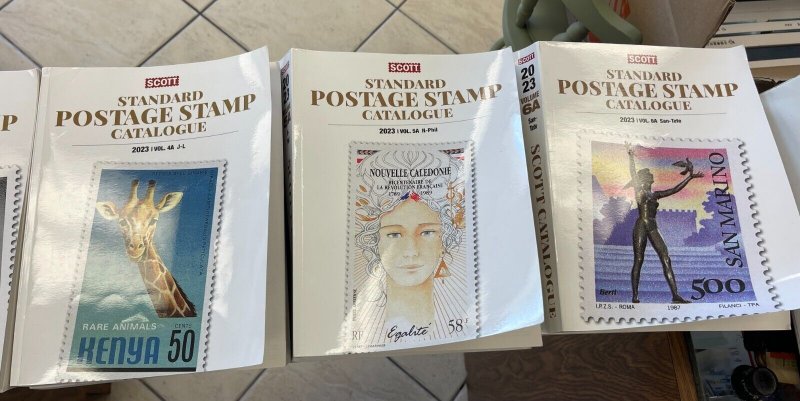 2023 Complete Set, Worldwide Stamp Catalogs, Retails for $899.94 ...