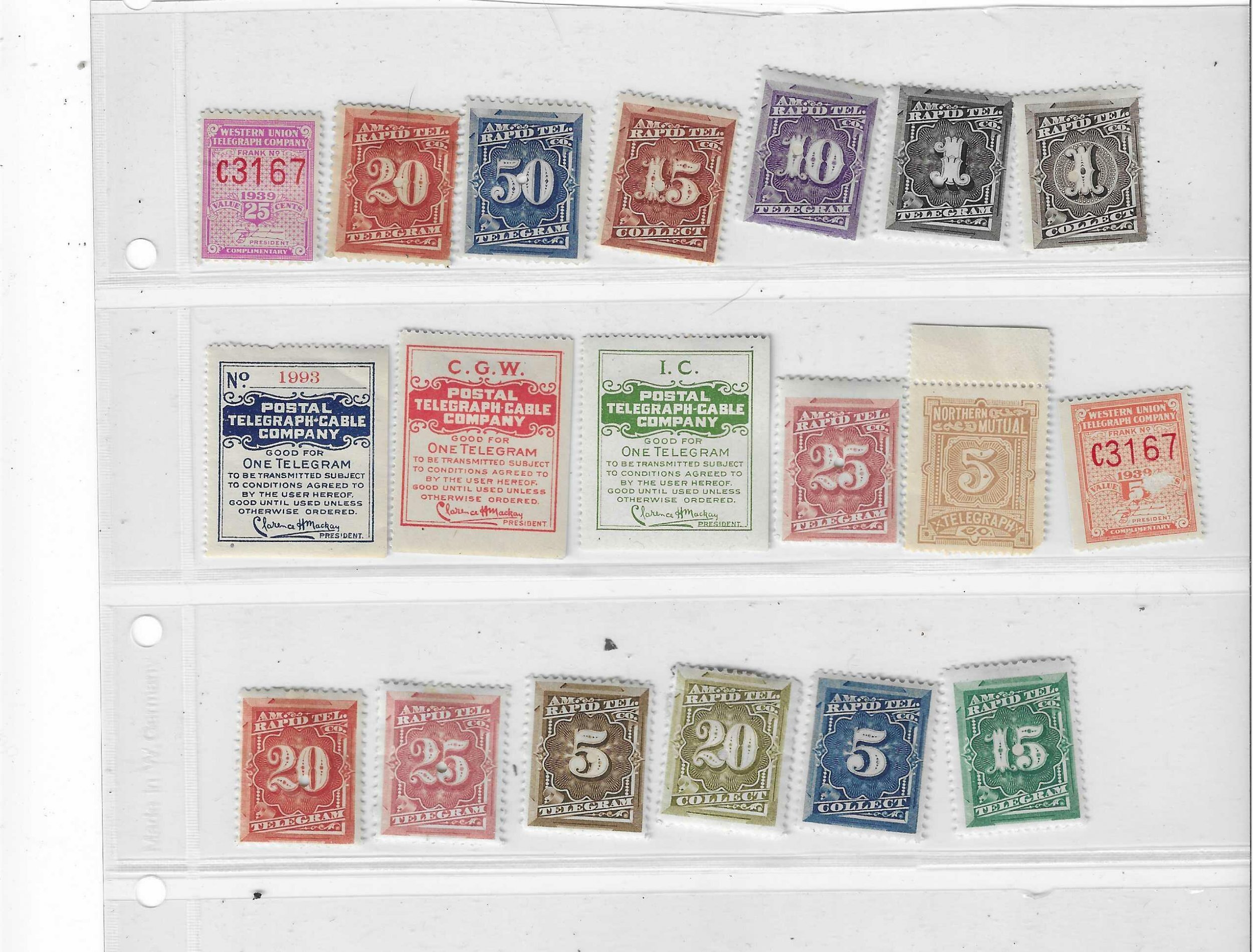 US Telegraph Stamp Collection | United States, Stamp / HipStamp