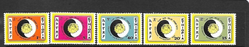 Ethiopia Sc 1084-88 NH Issue of 1984 - Anti-Apartheid Year | Africa ...