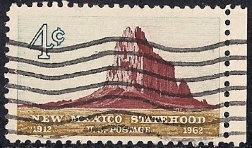 1191 4 cent New Mexico Statehood Stamp used VF / HipStamp