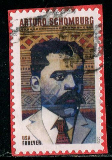 5472 US (55c) Voices of the Harlem Renaissance SA, used on paper ...