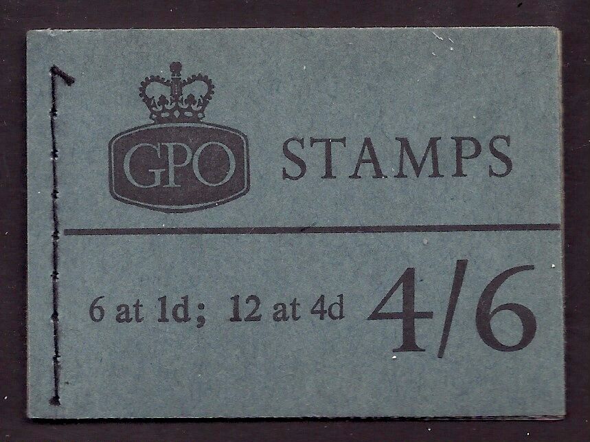 L69p 4/6 Nov 1967 Wilding GPO Booklet complete with all panes MNH ...