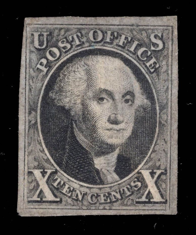 US Stamps # 2 Imperf With GUM LOT #18905-45 | United States, General ...