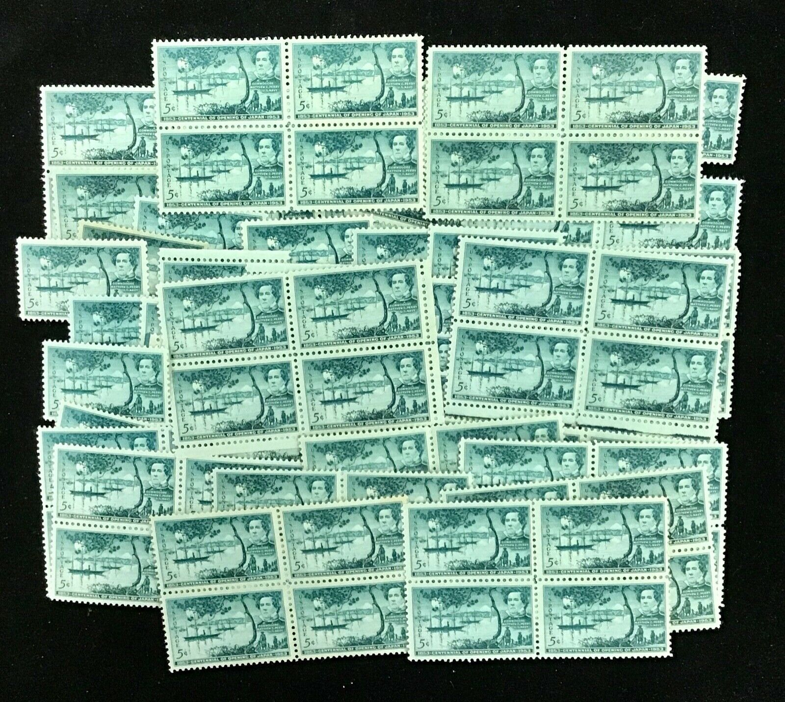 1021 Matthew Perry, Opening of Japan Centennial 100 MNH 5 c FV $5.00 ...