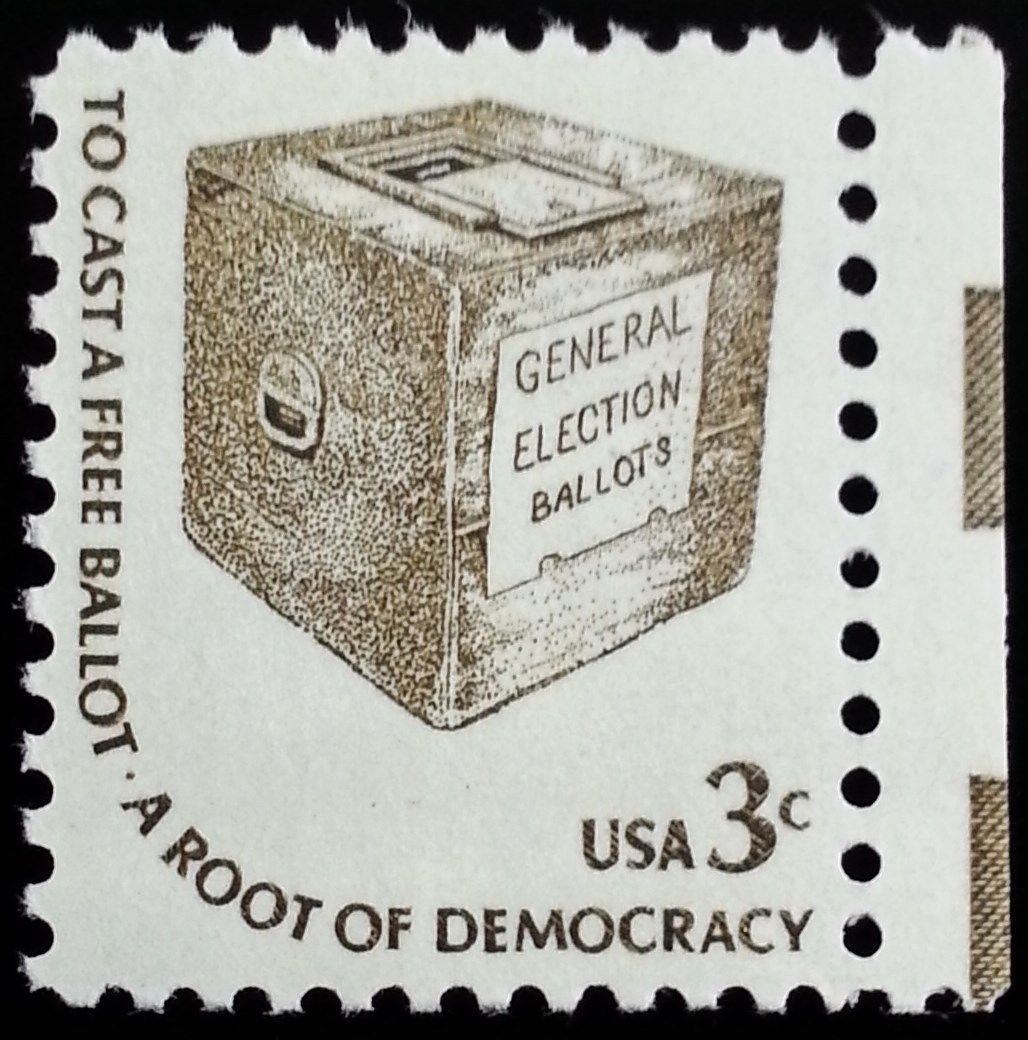 1977 3c Cast a Free Ballot, General Election Scott 1584 Mint F/VF NH ...