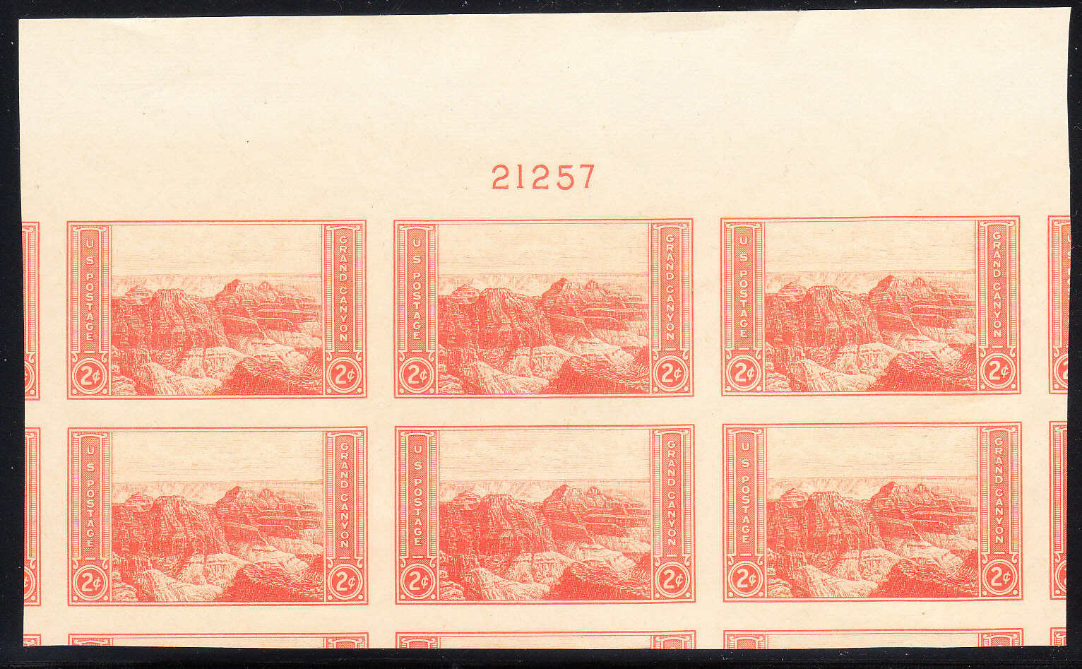 MOstamps - US Scott #757 Jumbo Mint NGAI Plate Block - Lot # DS-4836 ...