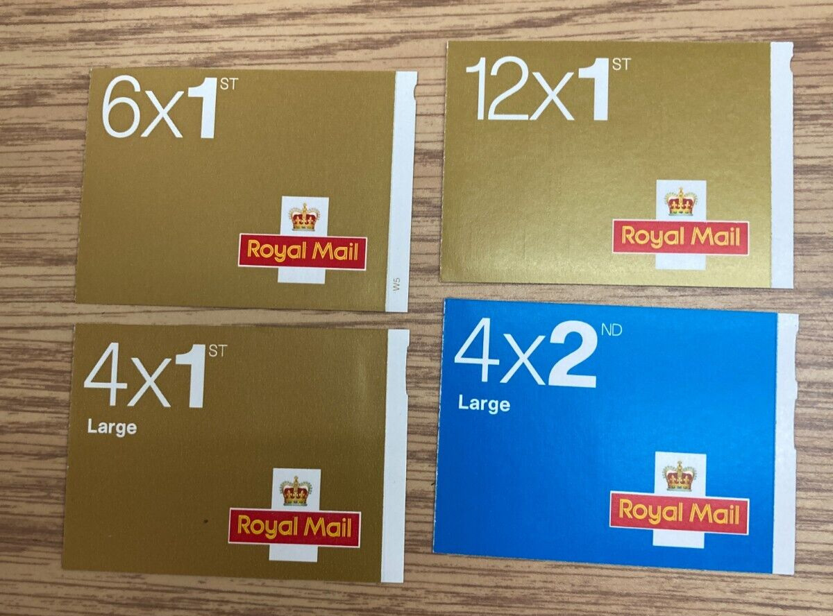 Kappystamps Great Britain Machin Booklets Four Different H626 | Great ...