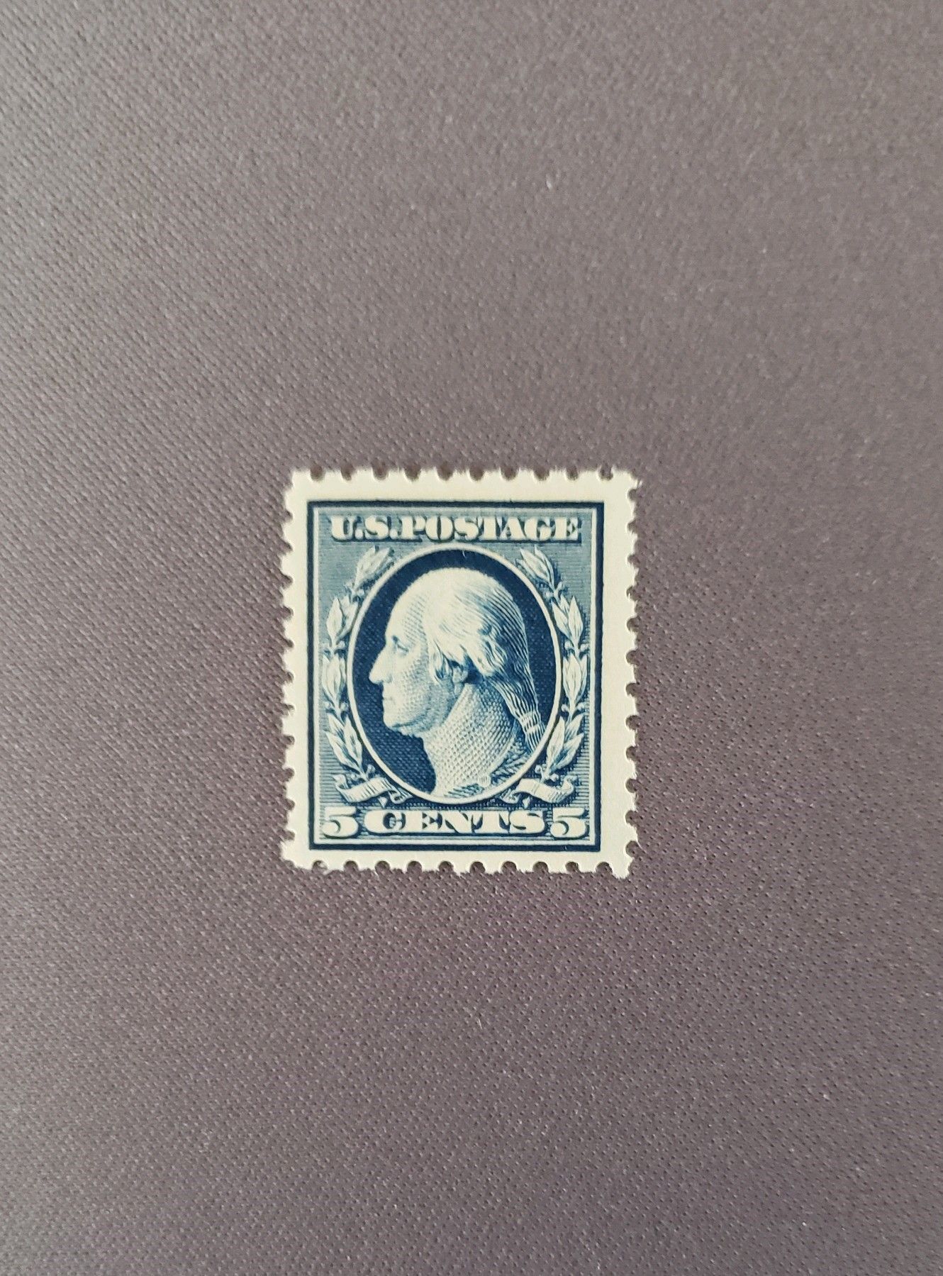 428, Washington Blue, Single Line Watermark, Mint OGNH, Fine, CV $85.00 ...