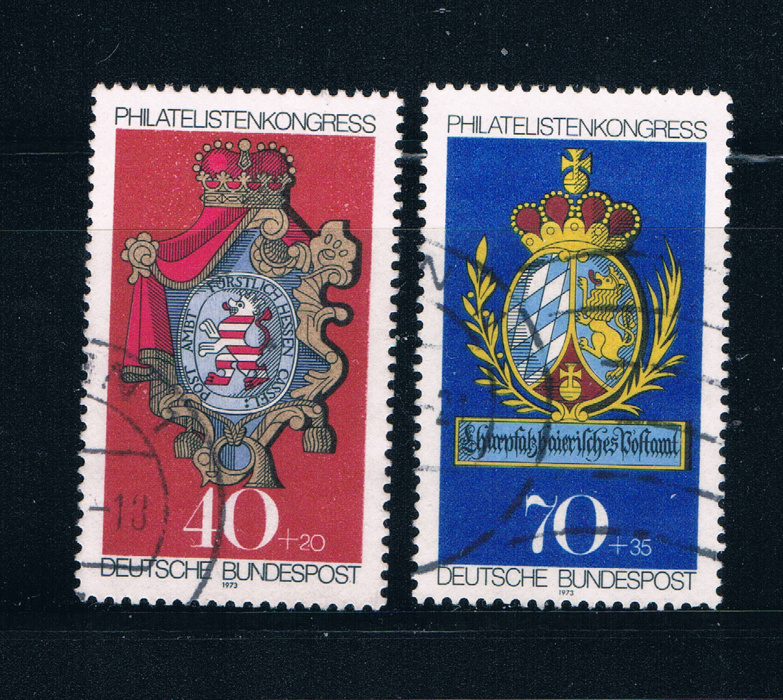 Germany B500-501 Used set Post house signs (GI0233P43)+ | Europe ...