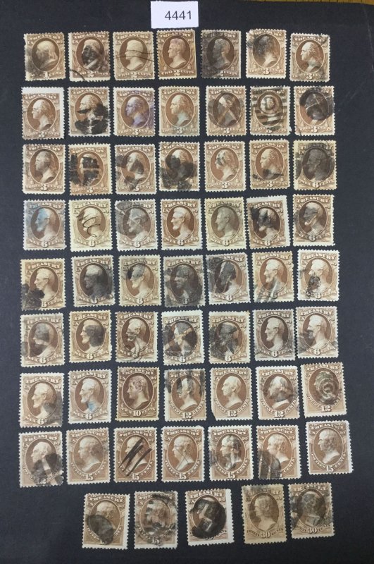 US Stamps Treasury Group Used LOT #4441 | United States, Duck Stamps ...