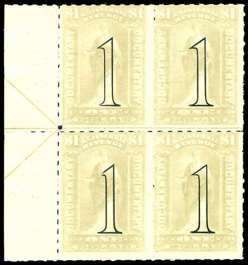 U.S. REV. Documentary R184 Mint (ID # 96907) | United States, Revenues ...