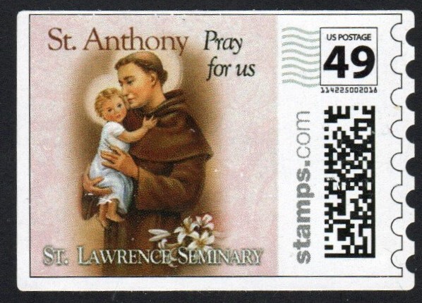 1CVP - (49c) - Personal Computer Postage - "St Anthony" - Used Single ...