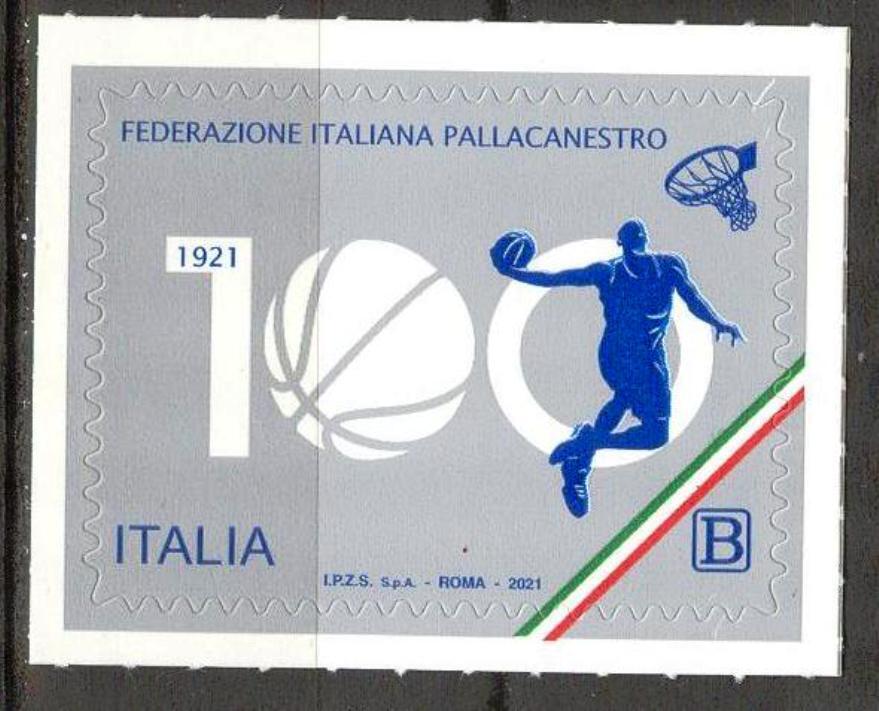 Italy 2021 Basketball 100 Years of Federation MNH | Europe - Italy ...