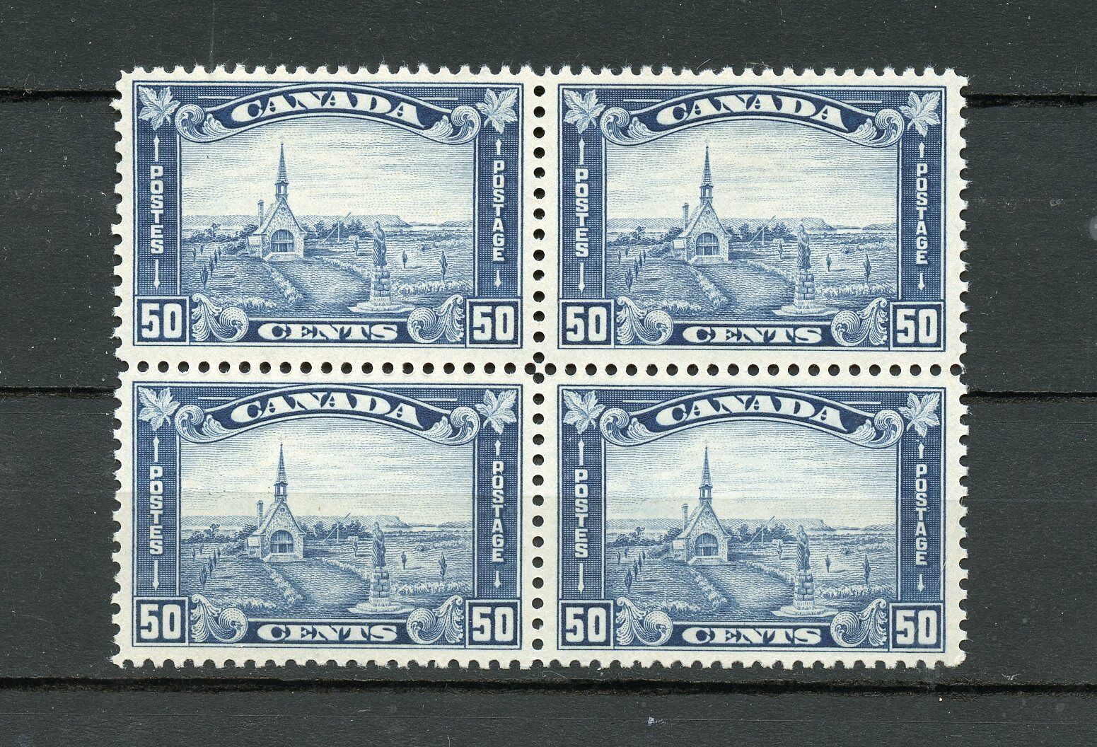 Canada 50c Scott #176 Block of Four F/VF Pristine GUM Mint NH | Canada ...