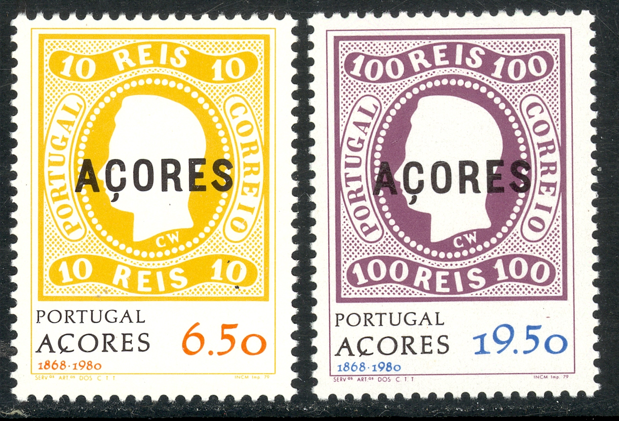 PORTUGAL AZORES 1980 Stamp Anniversary Set Sc 314-315 MNH | Europe ...