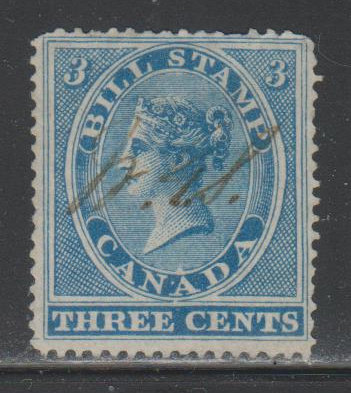 Canada, Revenue, 3c Bill Stamp (FB3) Used | Canada, Back of Book (Other ...