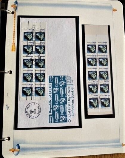 Palau Collection in White Ace Binder w/Dust Cover | United States ...