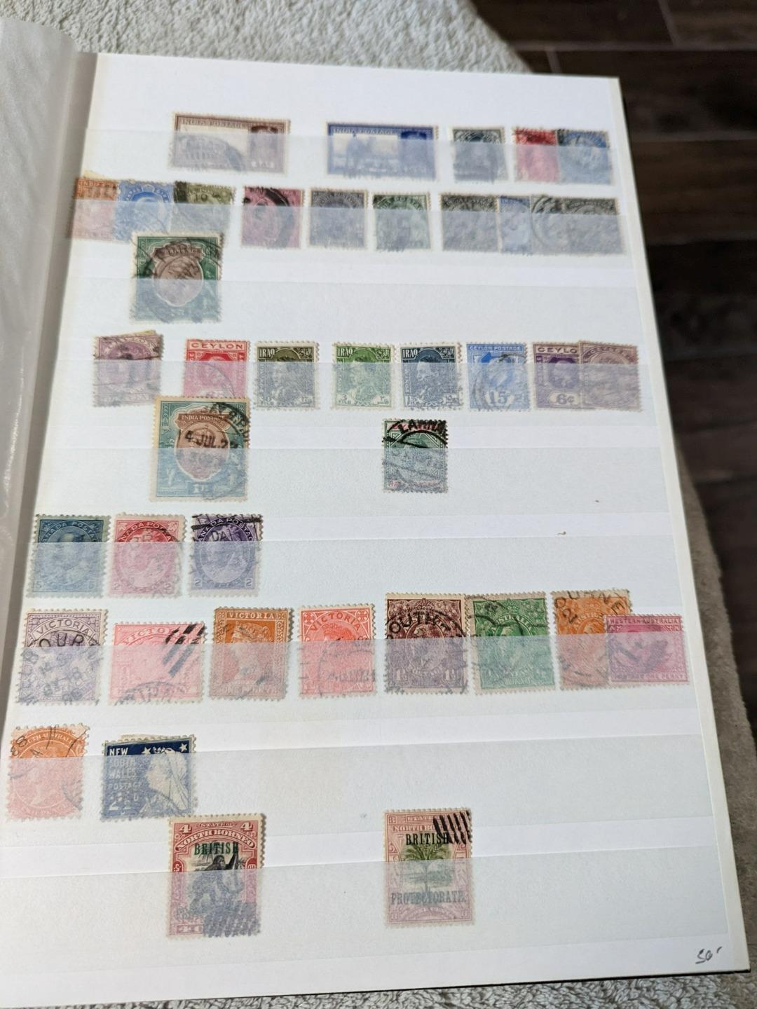 WW Collection In 7 Stock Books! - Unchecked - Many Better Stamps ~132 ...