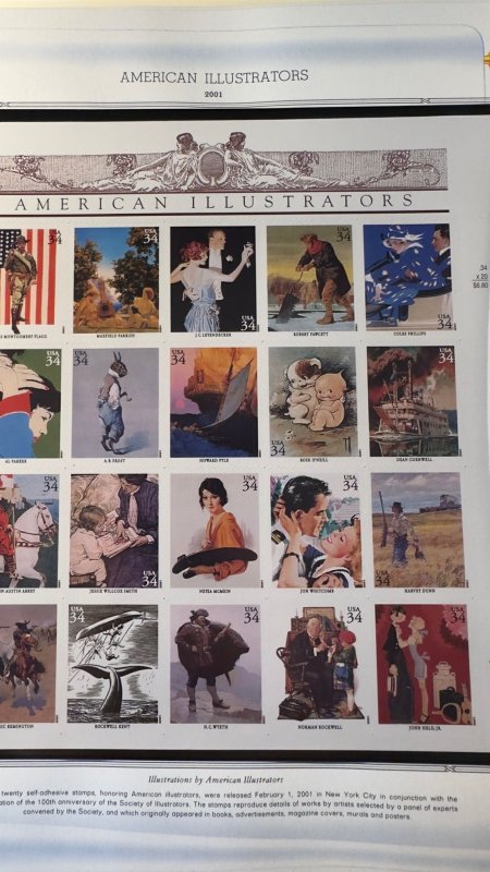 US Commemorative White Ace complete set 2001-2003 (pages 536-598) (62 ...