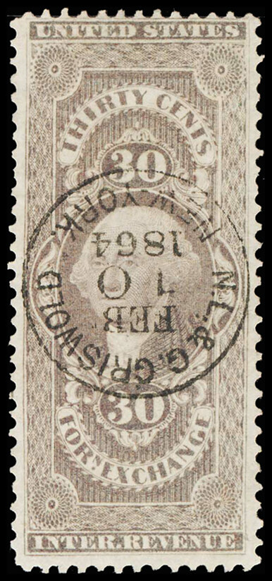 U.S. REV. First Issue R51C Used (ID # 108869) | United States, Revenues ...