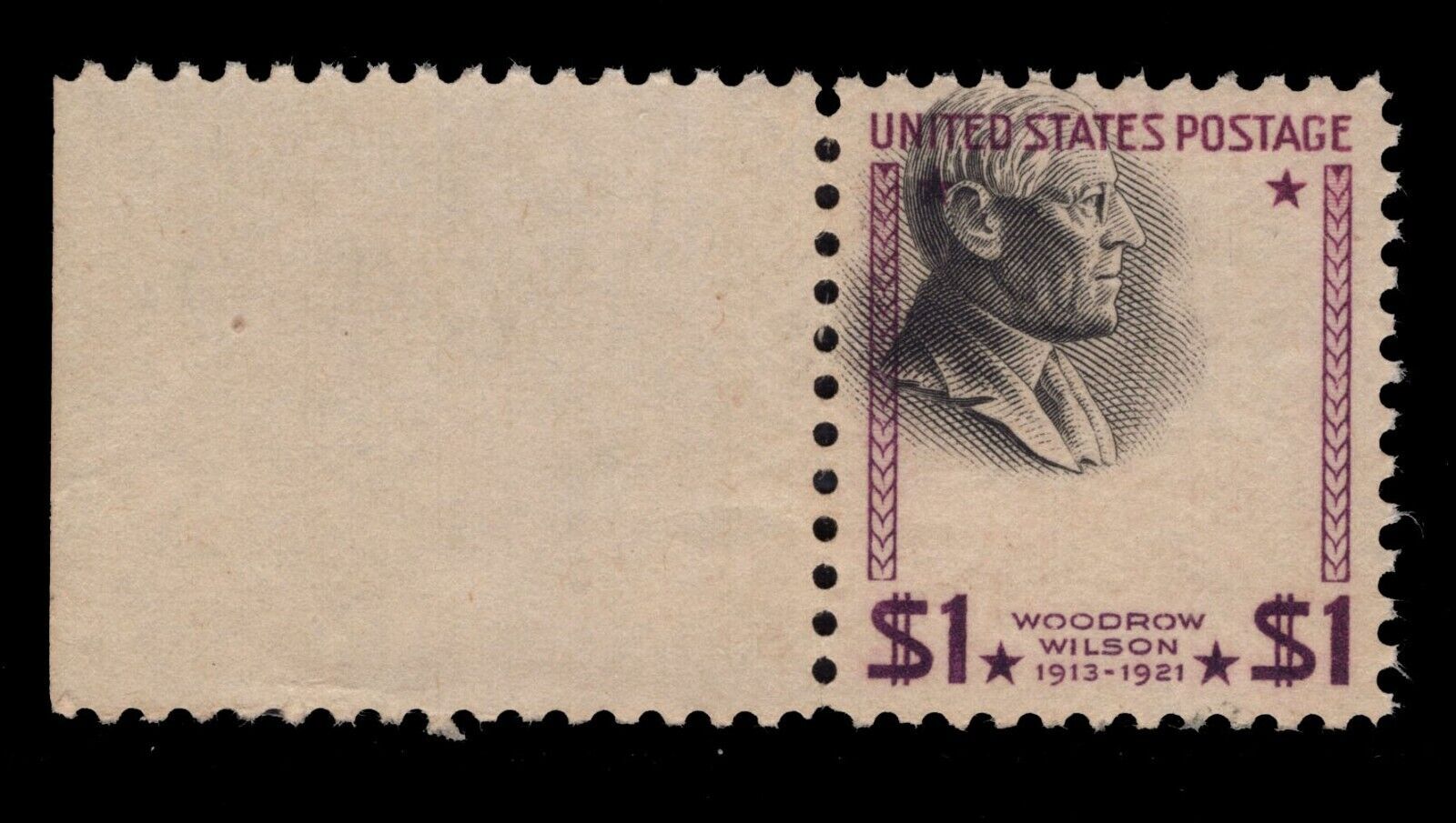 US Stamps #832 VAR. Most Dramatic Vignette Shift Mint OG NH LOT #85499 ...