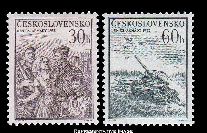 Czechoslovakia Scott 721-722 Mint never hinged. | Europe - Czech ...