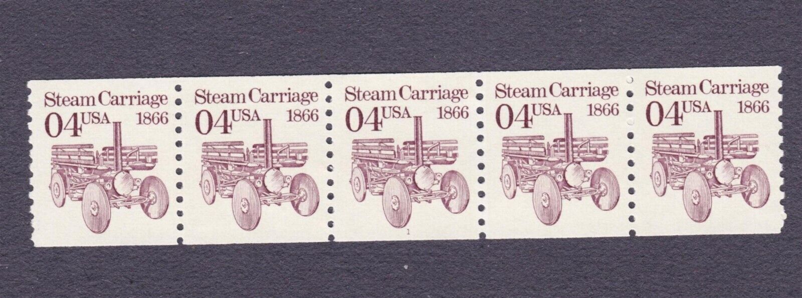 PNC5 4c Steam Carriage US 2451, US 2451b Lot (2) MNH OG | United States ...