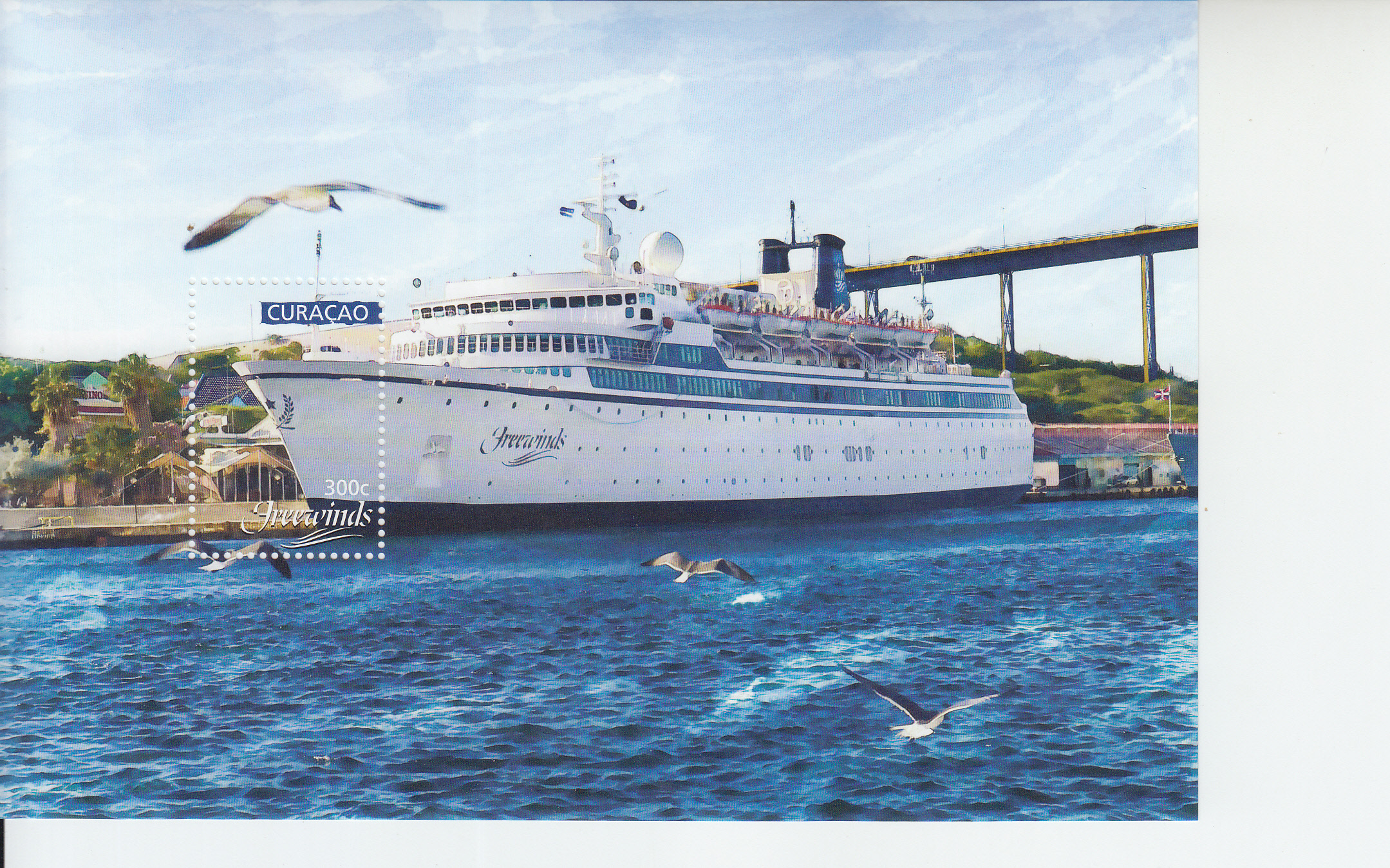 2018 Curacao Freewinds Ship SS (Scott 348) MNH | Europe - Netherlands ...
