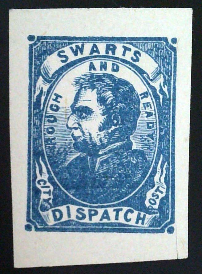 Scott#136L Local - L253 Design - Forgery A - Swart's City Dispatch Post ...
