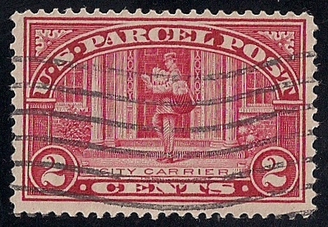Q2 2 cents City Carrier Stamp used F | United States, Parcel Post Stamp ...