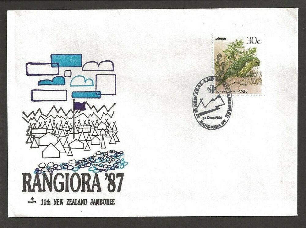 1986 New Zealand Boy Scout 11th National Jamboree Rangiora | Australia ...