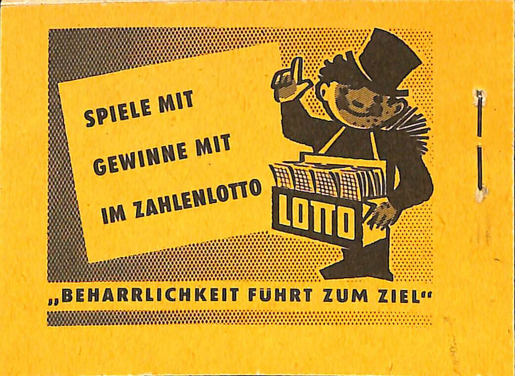 Germany - DDR, Postage Stamp, #333a Booklet Mint NH, 1957 (BC) | Europe ...