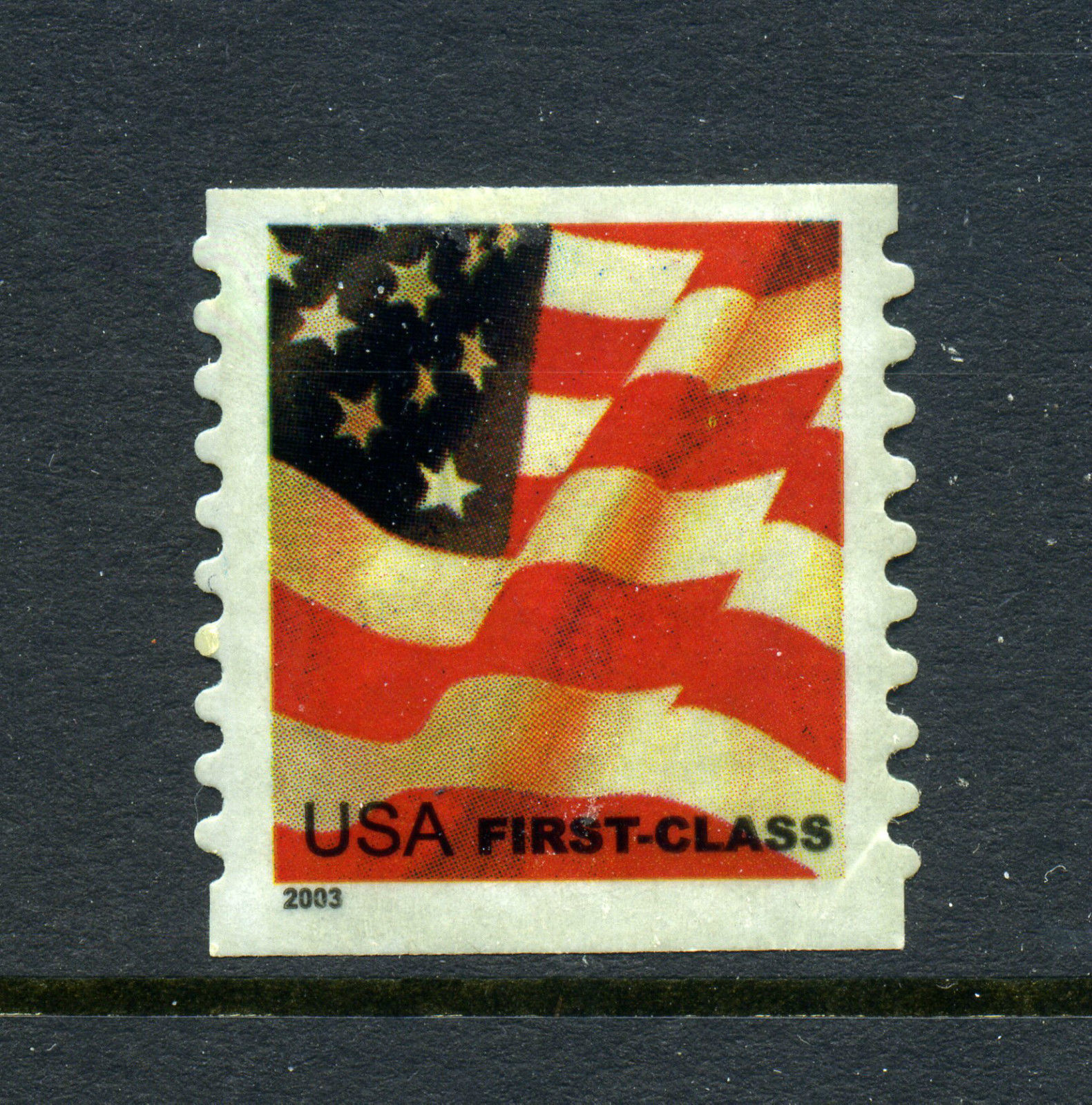 Scott 3622(CF1) Postal Counterfeit Flag First Class Coil Stamp **Scarce ...