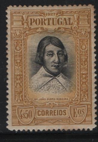 Portugal, 436, Hinged, 1927, Joao Pinto Ribeiro | Europe - Portugal ...