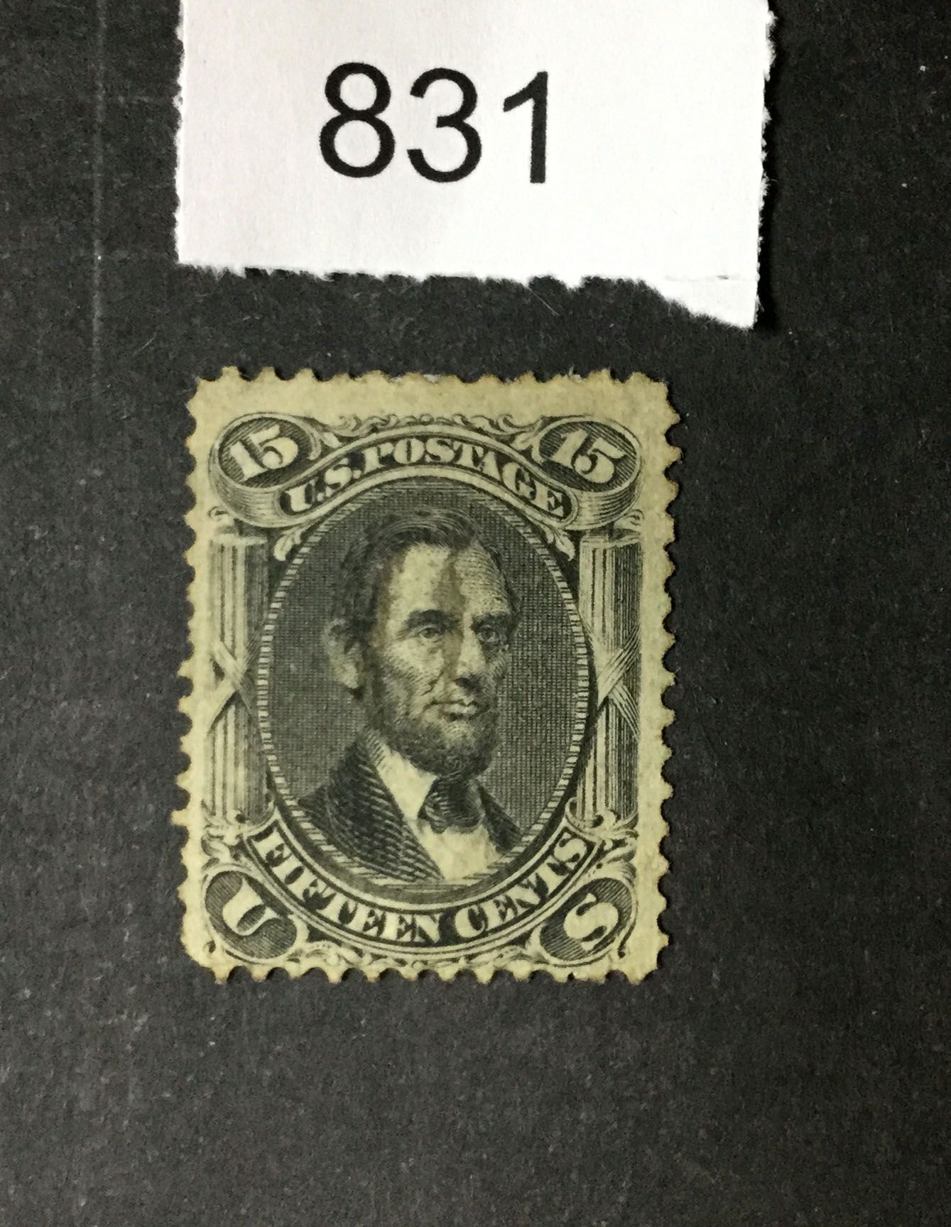 US Stamps #98 F Grill Used LOT #831 | United States, General Issue ...