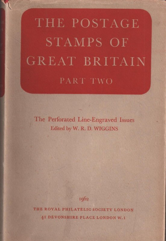 Book Postal Stamps of Great Britain part 2 Perforated line engraved ...