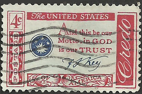 # 1142 Used Francis Scott KEY Quotation | United States, General Issue ...