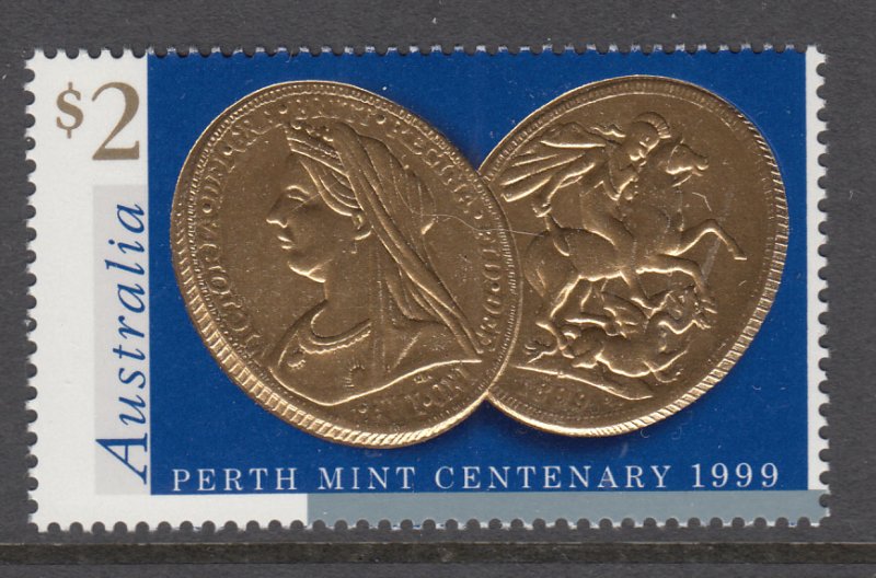 Australia 1758 Coin on Stamp MNH VF | Australia & Oceania - Australia ...