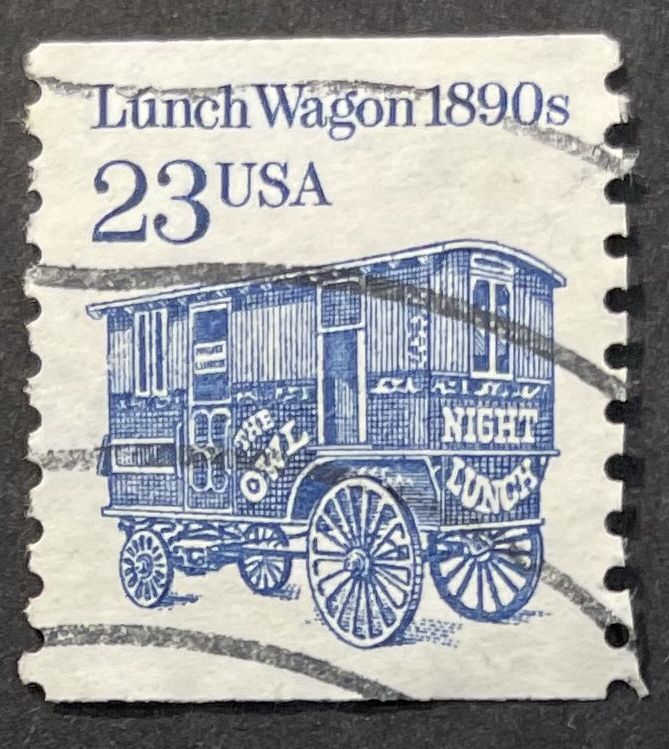 US #2463 Used Coil - 23c Lunch Wagon 1890s [US39.2.4] | United States ...