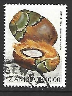 ZAMBIA 1989 used 10k Edible wild fruits, Scott 477 | Africa - Zambia ...