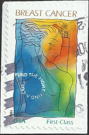 # B1 Used Breast Cancer Research | United States, Semi-Postal Stamp ...