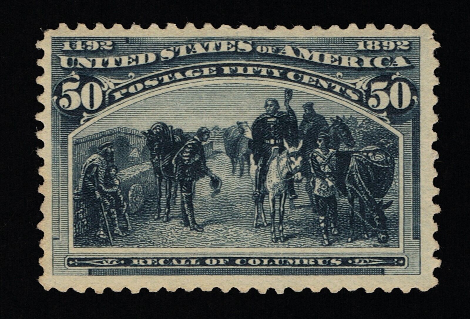Exceptional Genuine Scott #240 Mint OG H 1893 Columbian Exposition ...