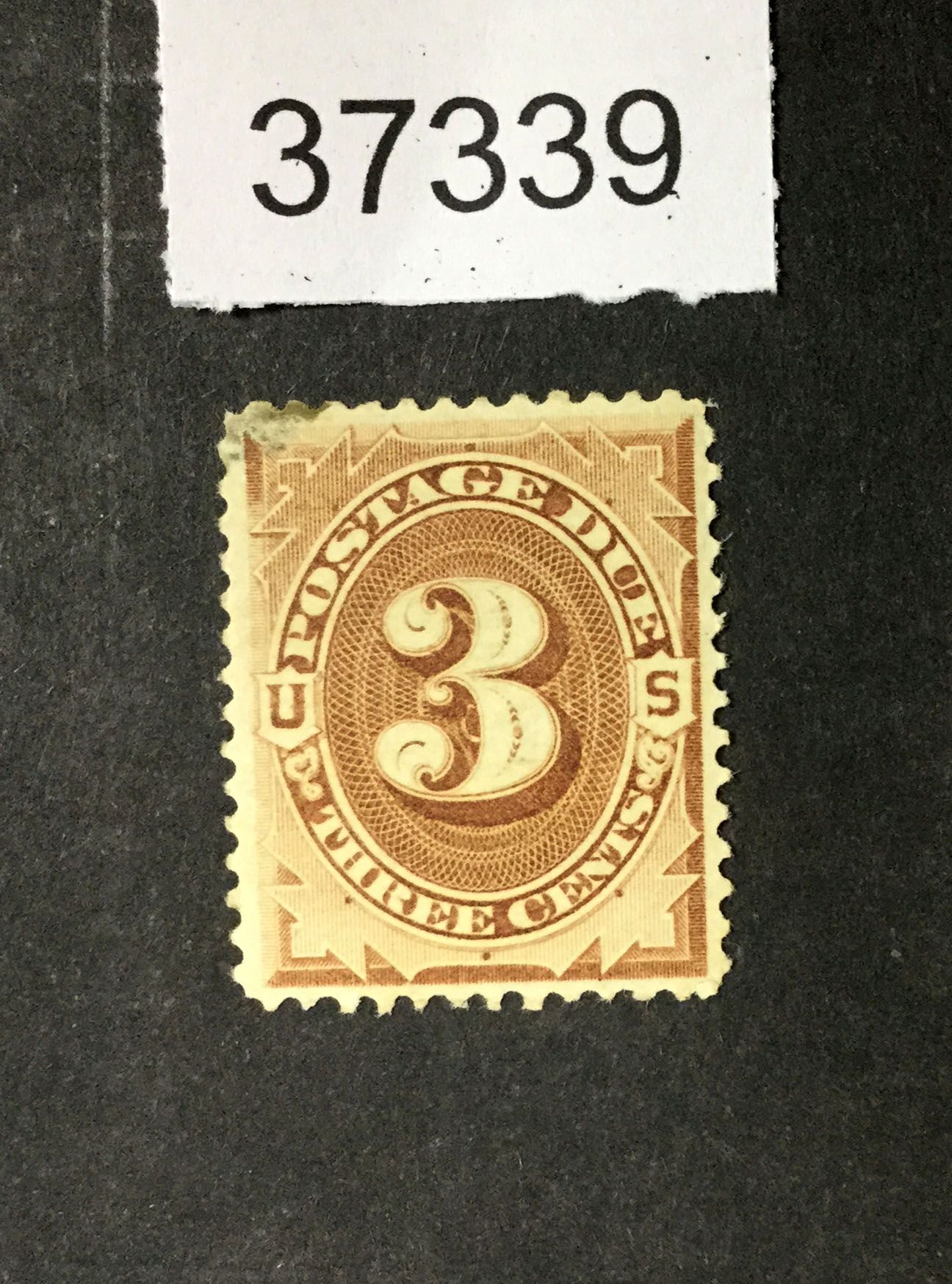 US Stamps #J3 Mint OG LH LOT #37339 | United States, Postage Due Stamp ...