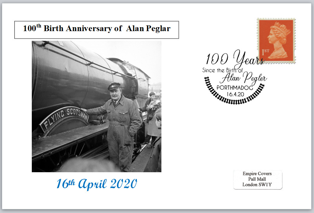 2020 100th birth anniversary alan peglar railways trains flying ...