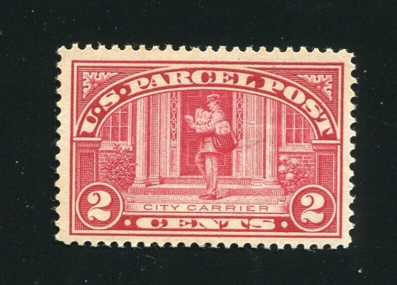 Q2 US parcel Post City Carrier 2¢ Stamp 1913 MNH | United States ...