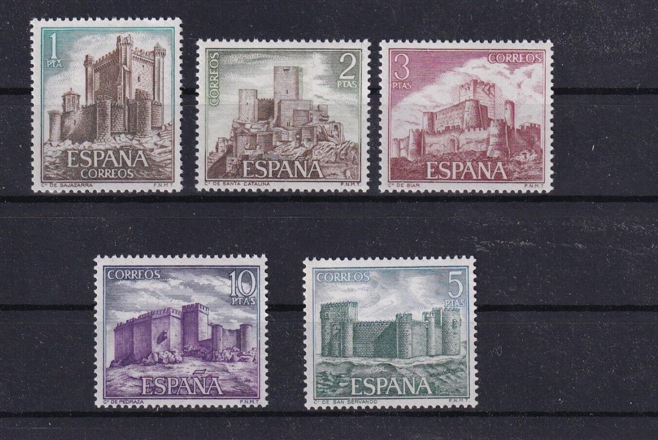 SA14f Spain 1972 Castles mint stamps | Europe - Spain & Colonies, Stamp ...