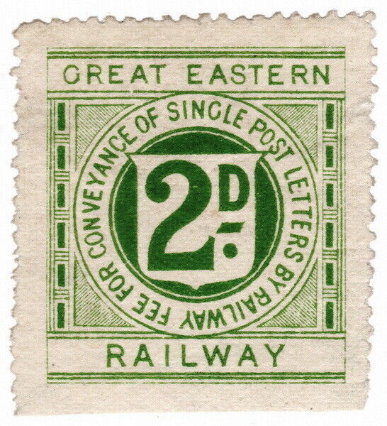 (I.B) Great Eastern Railway : Letter Stamp 2d | Worldwide - Other ...