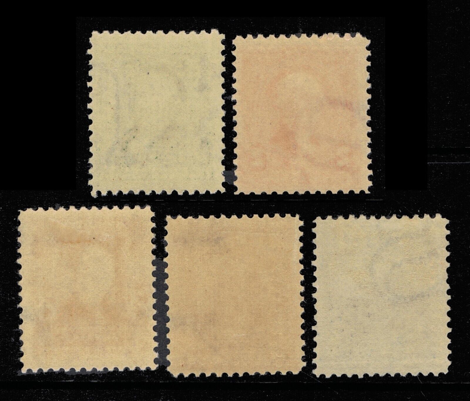 Genuine Scott #300 301 302 303 304 F-Vf Mint OG H 1902-1903 SET of 5 ...