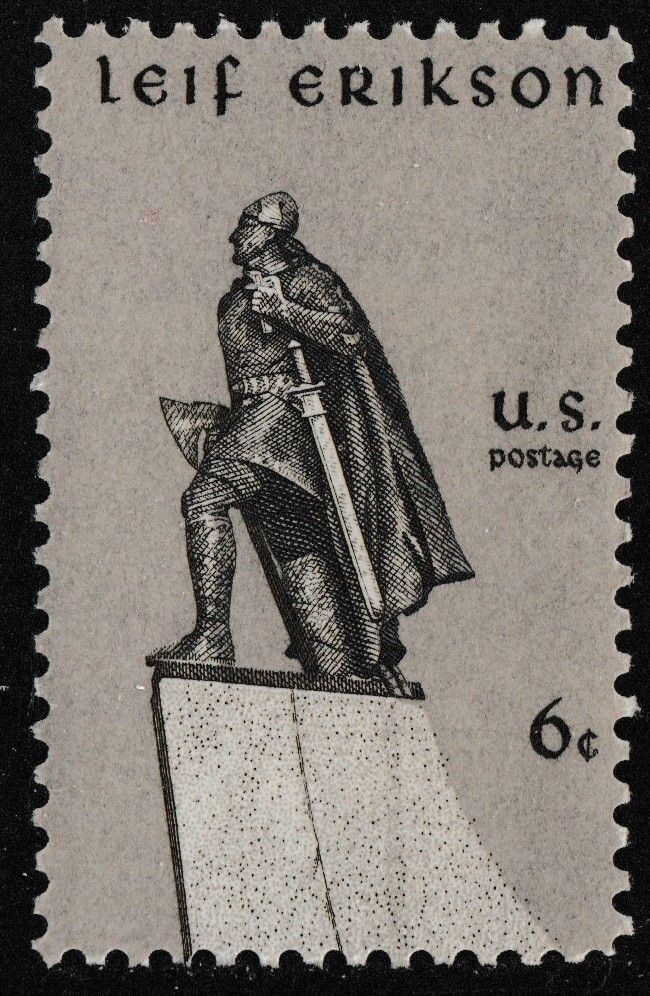 US 1359 Leif Erikson 6c single MNH 1968 | United States, General Issue ...